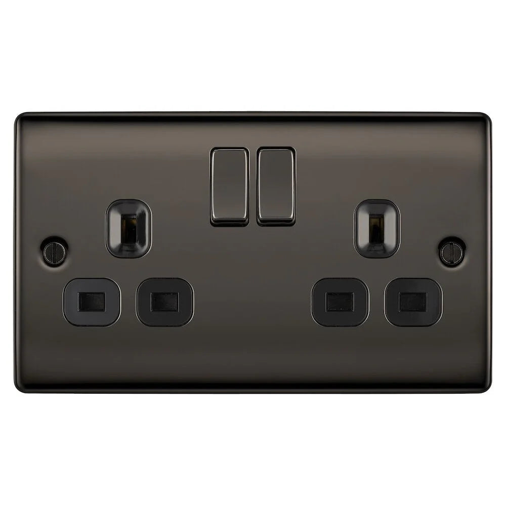 BG Nexus Black Nickel Switches & Sockets – Sunny Electrical Supplies