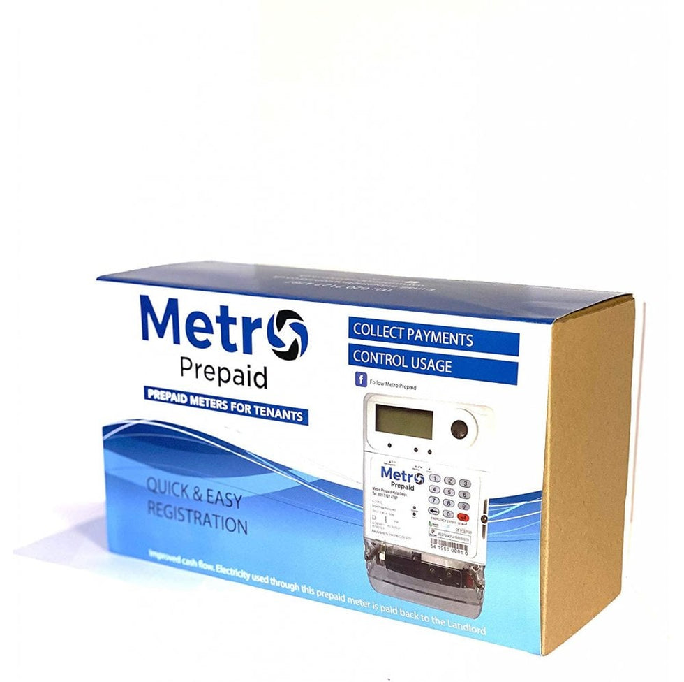 Metro Pre Paid MET001 Single Phase Meter – Sunny Electrical Supplies